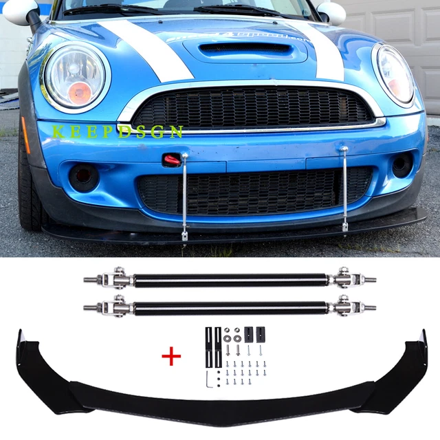 FRONT BUMPER LIP Splitter Body Kit For Mini Cooper R50 R52 R53 R56 R58 ...