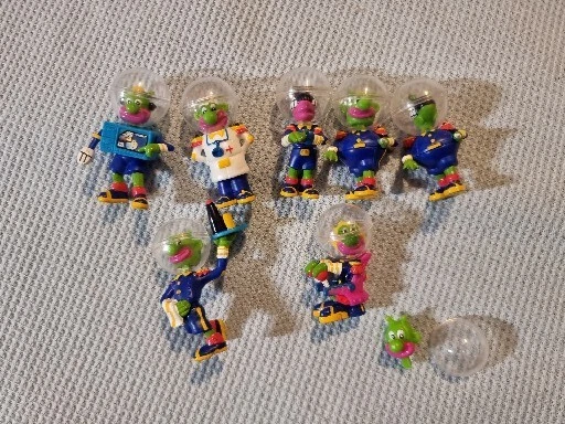 ONKEN SPACE CREW Aliens Figures Set Germany £9.99 - PicClick UK