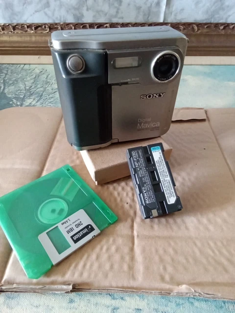 VINTAGE SONY DIGITAL Mavica Mvc Fd5 Digital Still Camera With Macro ...