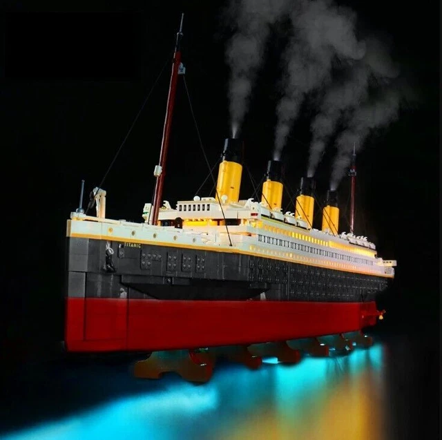 LED LIGHT KIT for Lego 10294 Titanic Ship Creator Expert Lighting Set ...