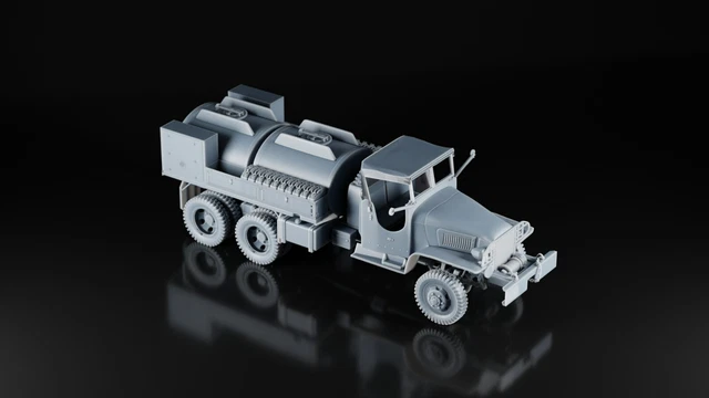 1:72 WW2 US GMC cckw353 TANK GASOLINE, 750 GAL. 2,5 ton 6x6 Tanker EUR ...