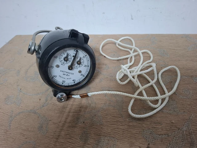 WALKERS KNOTMASTER MK3A Trailing Sailing Yacht Log Navigation Boat ...