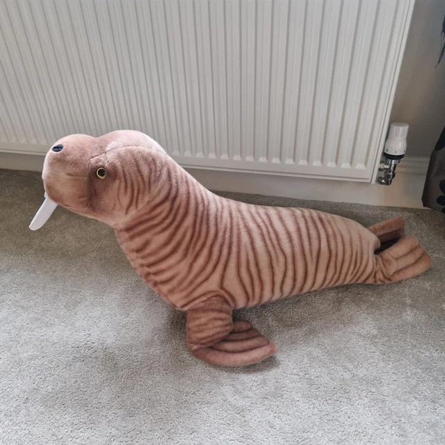 ATLANTIS THE PALM Dubai Brown Plush Walrus Cuddly Toy Large £14.99 ...