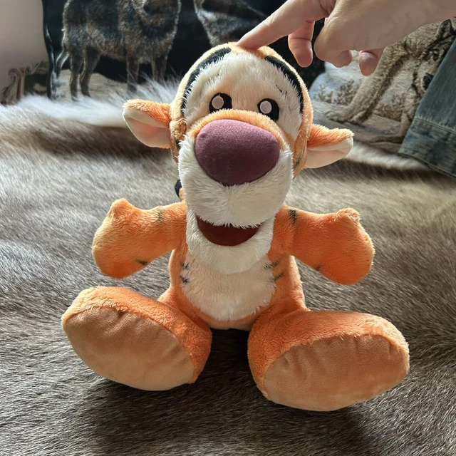 DISNEY PARKS TIGGER Big Feet Plush Winnie the Pooh Stuffed Animal 10 ...