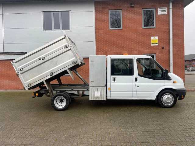 FORD TRANSIT DOUBLE Tipper Tool Box 1 Council Owner £10,798.80 ...