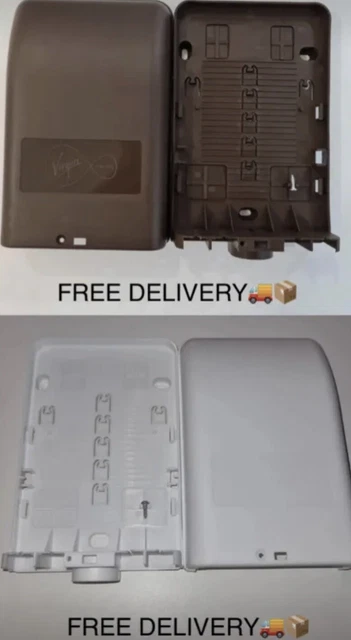VIRGIN MEDIA BROADBAND Outdoor Wall Housing Box Cover White Or Brown £ ...