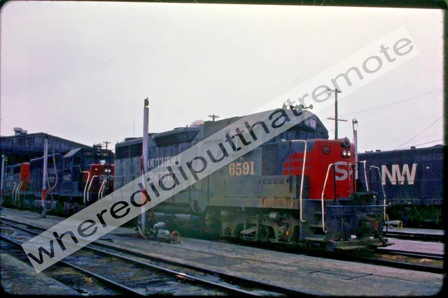 ORIGINAL SLIDE SOUTHERN Pacific SP 6591 EMD GP35 San Antonio TEX 9-23-78 EUR 16,69 - PicClick FR