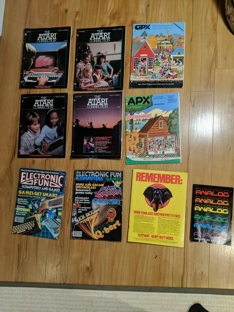 VINTAGE ATARI AND Computer Magazines $15.00 - PicClick CA