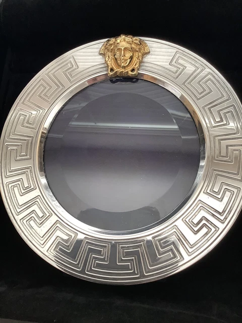 RARE GIANNI VERSACE Sterling Silver Medusa Photograph Picture Frame £ ...