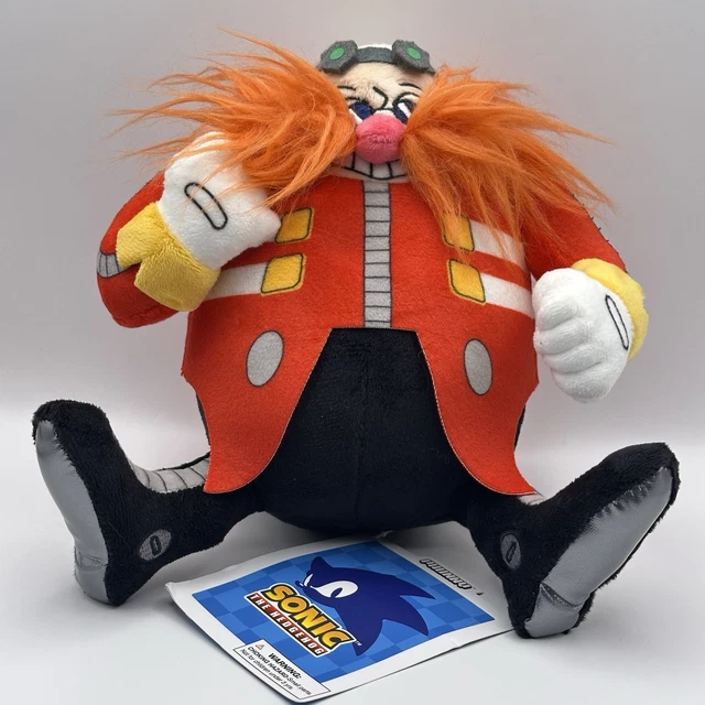 KIDROBOT PHUNNY DR Eggman Sonic The Hedgehog Robotnik Plush Soft Toy ...