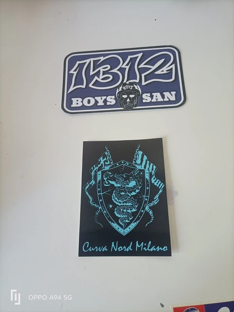 COLLEZIONE ADESIVI ULTRAS Inter Italy Stickers Football Fans Collection ...