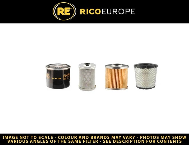 KIT FILTRE POUR Nh E18B Sr Carburant Huile Air W/Mitsubishi Eng. YR2009 ...