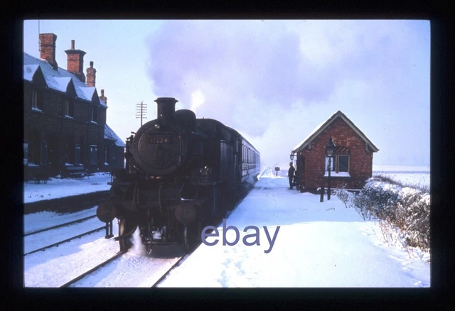 2X UNISSUED COLOUR rail 35mm slides - 5MT 44691 & 41224 at Piddington 2 ...