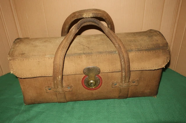 WW2 BRITISH ARMY Vehicle Engineer’s Tool Box Webbing Bag Case Dated ...