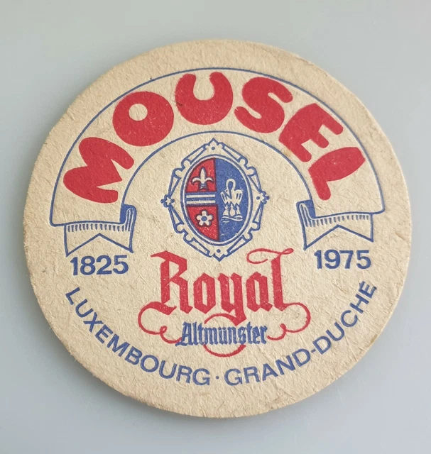 ANCIEN SOUS BOCK / Mousel 1975 / Old Beer Coaster EUR 2,00 - PicClick FR