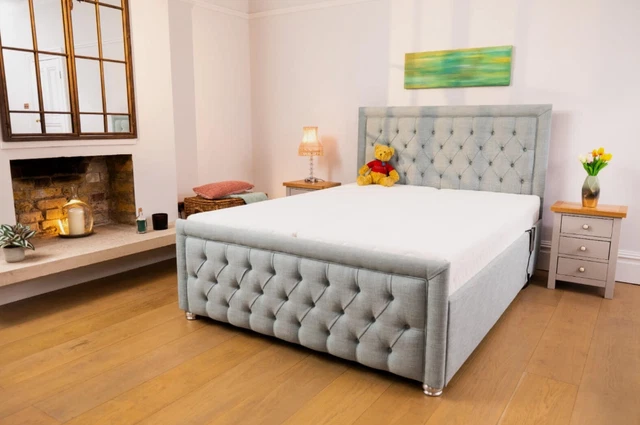 RESTWELL ELECTRIC ADJUSTABLE electric bed with Mattress and Headboard £ ...