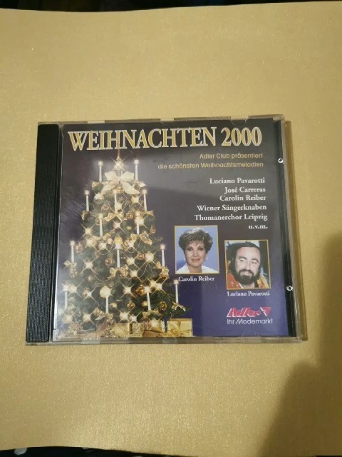 MUSIK CD - Weihnachten 2000 - Adler Club präsentiert 18 Lieder, wie Neu ...