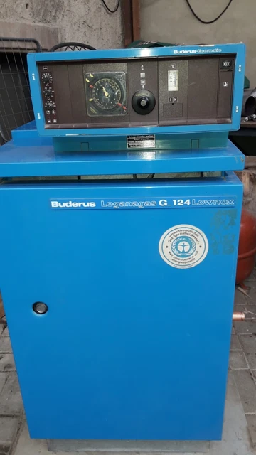 GASHEIZKESSEL BUDERUS LOGANAGAS G_124 Lownox EUR 450,00 - PicClick DE