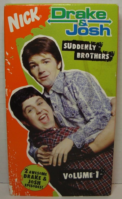 DRAKE & JOSH Suddenly Brothers Volume 1 Vhs Tape Nickelodeon Rare 2005 ...