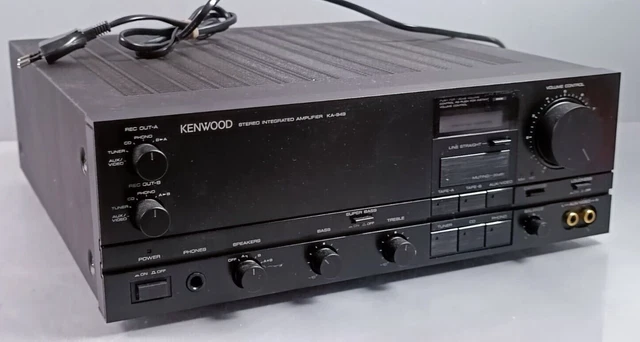 KENWOOD STEREO INTEGRATED AMPLIFIER KA-949 Ancien Amplificateur Ampli ...