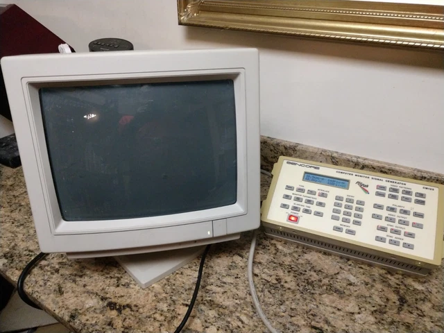 APPLE MCINTOSH 400 Performa Plus MAC CRT Display Computer Monitor FINE ...