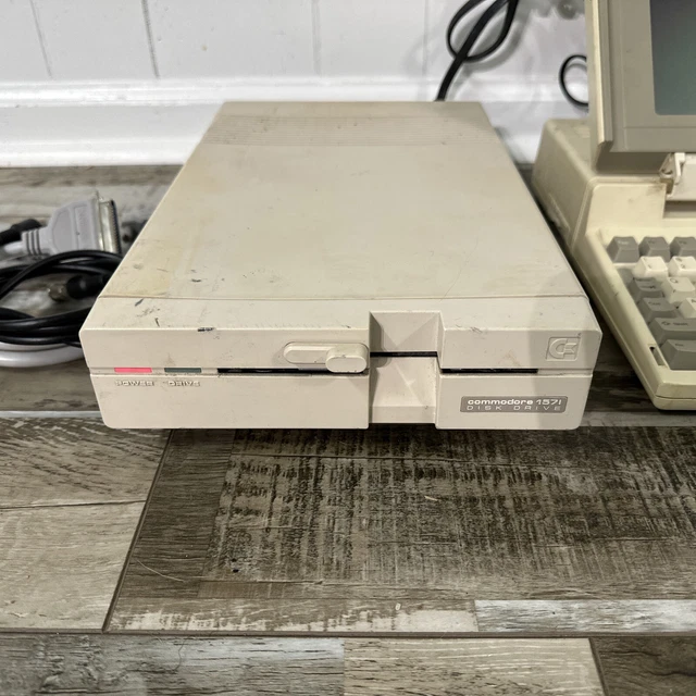 COMMODORE 1571 FLOPPY Disk Drive w/ Original JiffyDOS $289.00 - PicClick