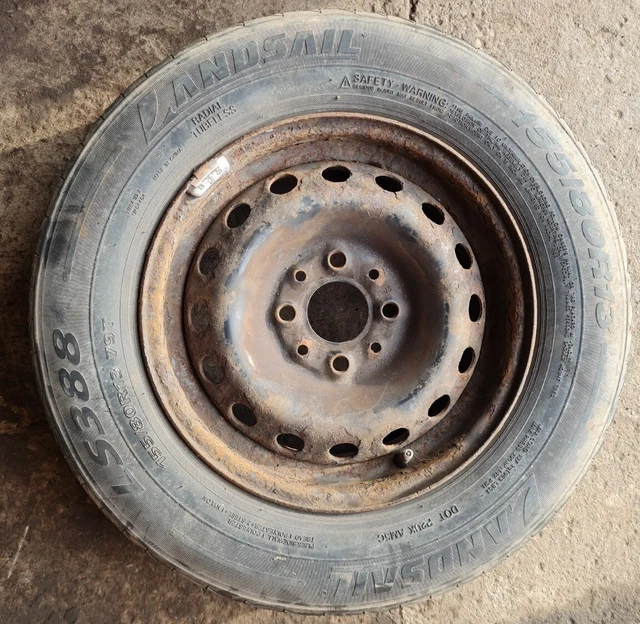 FIAT PANDA 169 4x98 PCD 13 Inch Steel Wheel £35.00 - PicClick UK