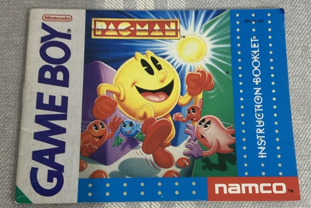 NINTENDO GAME BOY Pac-Man Manual £4.99 - PicClick UK