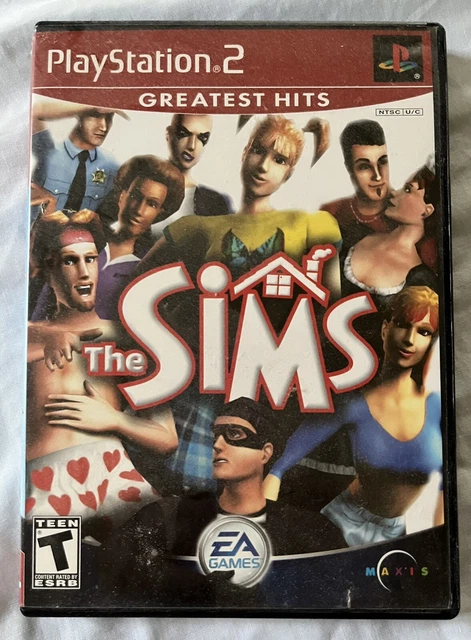 PLAYSTATION 2 PS2 Game the SIMS Original Greatest Hits Teen 2003 With ...