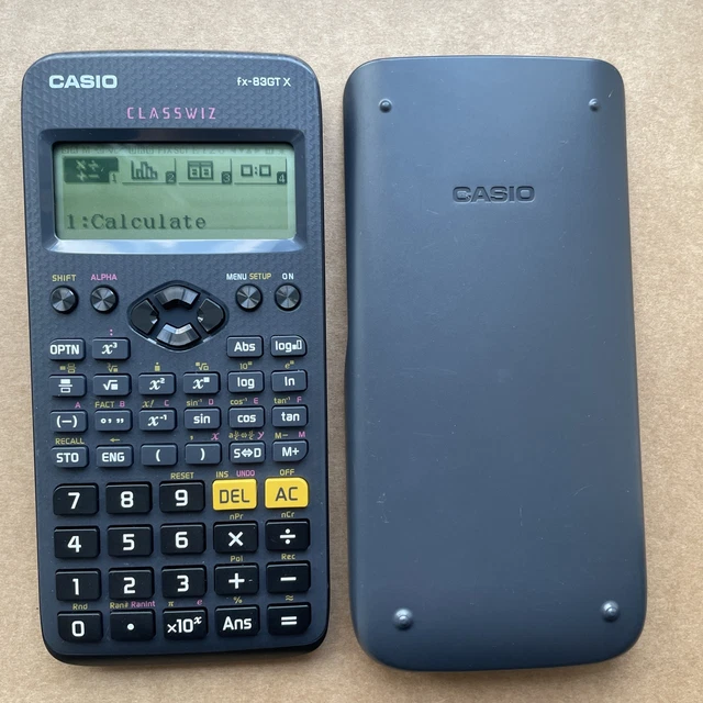 CASIO FX-83GTX SCIENTIFIC Calculator UK Exam Approved GCSE 276 ...