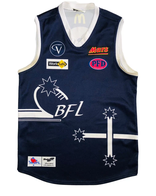 BALLARAT FL AFL Football Match Worn Player Issue Guernsey Jumper #9 ...