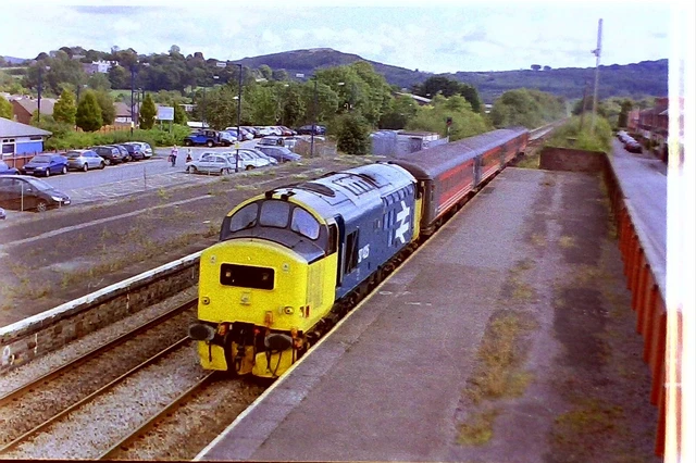 35MM RAILWAY COLOUR Negative Class 37 425 at Caerphilly £1.95 - PicClick UK