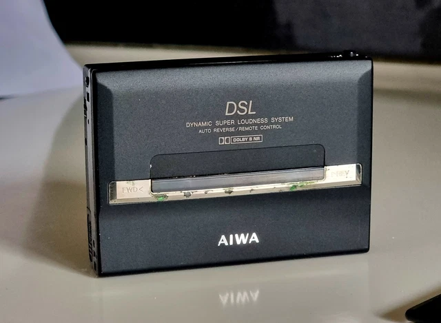 RARE LECTEUR CASSETTE WALKMAN AIWA HS P505 MKII (pièce fonctionnelle) à ...