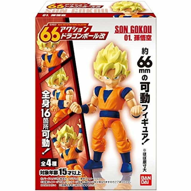 BANDAI 66 ACTION Dash Modellino Dragon Ball Z Super Saiyan Goku EUR 22 ...