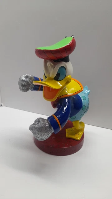 DISNEY BRITTO ANGRY Donald Duck Romero Pop Art Collection Figurine ...