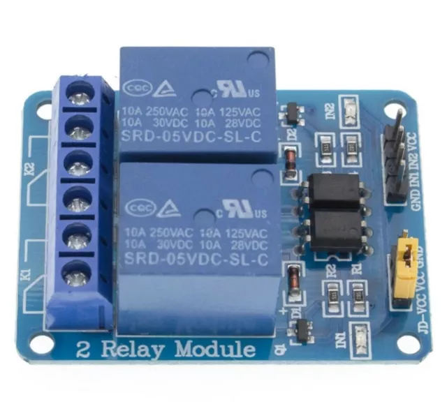 2 KANAL RELAIS Modul Arduino Raspberry Pi Relaiskarte 5V 230 Volt 230V ... 2 KANAL RELAIS Modul Arduino Raspberry Pi Relaiskarte 5V 230 Volt 230V ...