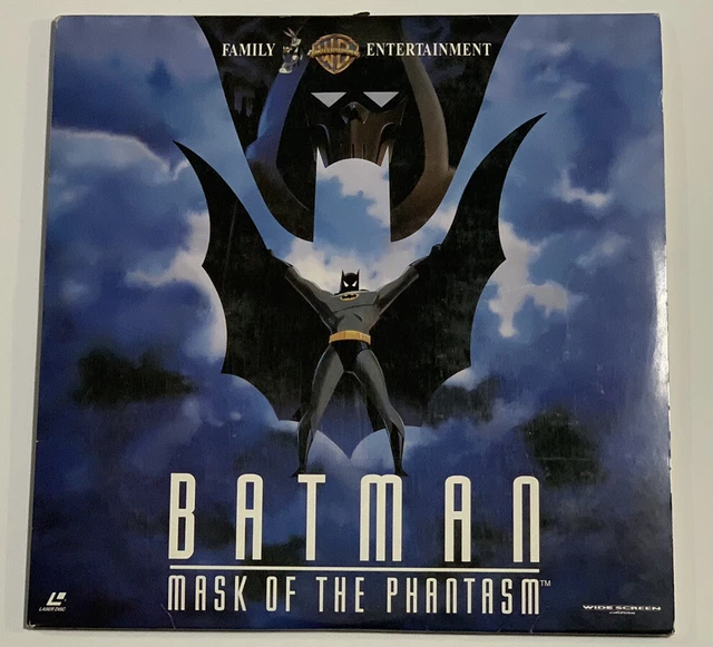 BATMAN MASK OF The Phantasm Laserdisc 2-Disc Mark Hamill Kevin Convoy ...