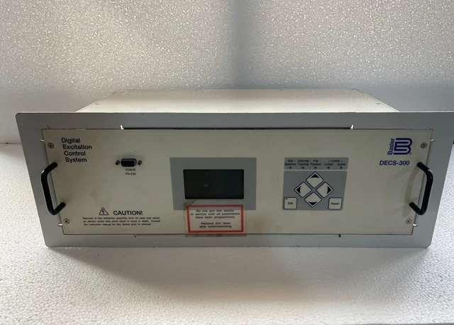 BASLER ELECTRIC DECS 300-L0N0 Digitales Anregungssteuerungssystem DECS ...