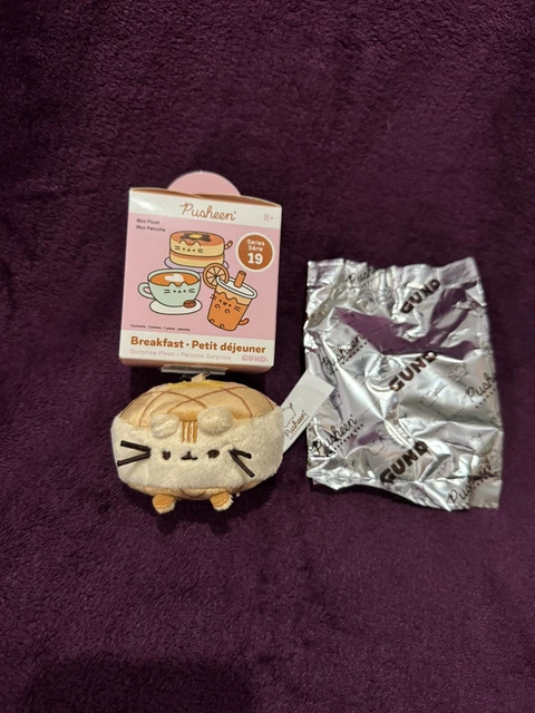 PUSHEEN BREAKFAST SURPRISE Blind Box 19 - Waffle Plush Keychain £7.99 ...