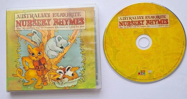ABC FOR KIDS...AUSTRALIA'S Favourite Nursery Rhymes 50 Track Music Cd ...