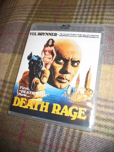 DEATH RAGE BLU-RAY - Yul Brynner, Barabara Bouchet, Martin Balsam ...