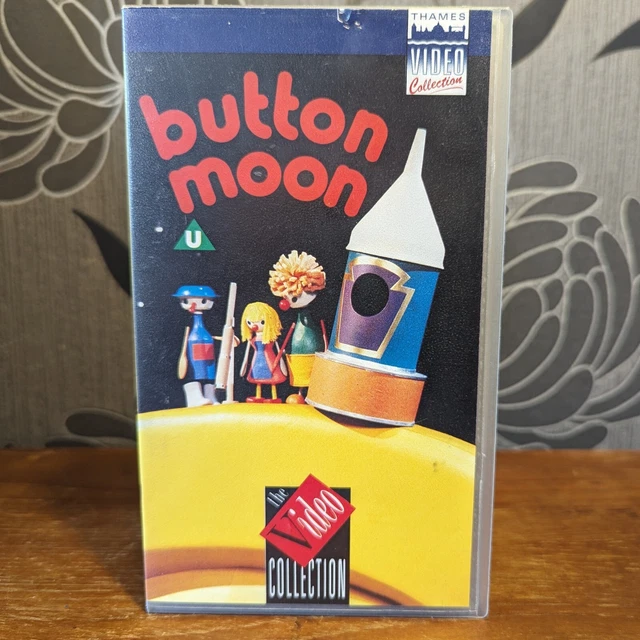 BUTTON MOON VHS 1987 PAL *Play Tested* Retro Vintage Rare Kids Video ...