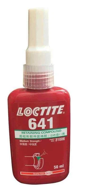 LOCTITE 641 RETAINING Compound bonding cylindrical fitting parts 50ML £ ...