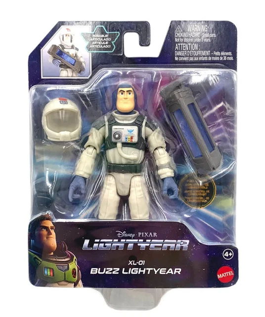 DISNEY PIXAR LIGHTYEAR XL-01 Buzz Lightyear 5" Posable Toy Action ...
