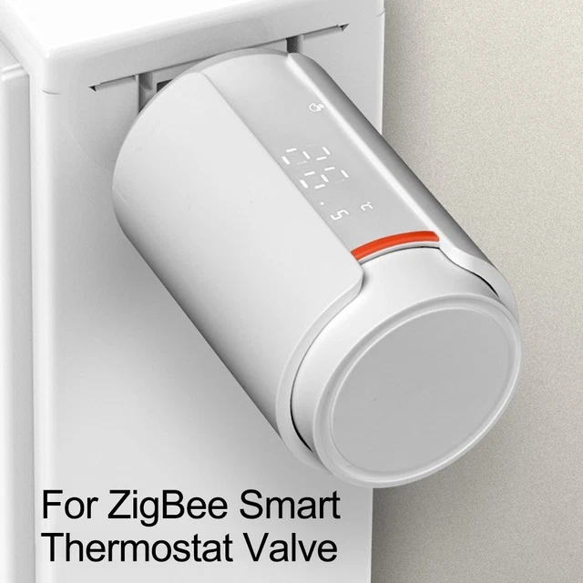 REMOTE CONTROL THERMOSTATIC Valve for ZigBee Radiators with Child Lock ...