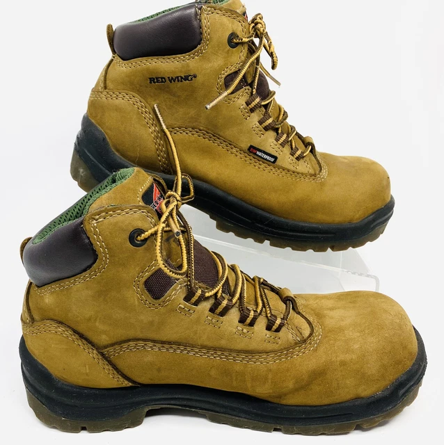 RED WING STEEL King Toe Work Boots ASTM F 2413-05 Women’s Sz 8D Brown ...