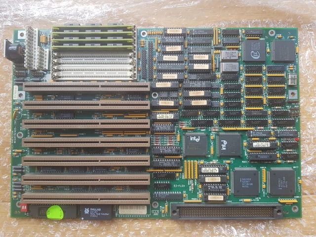 RARE AMERICAN MEGATRENDS 486 Motherboard Package Bundle - EZ Flex ...