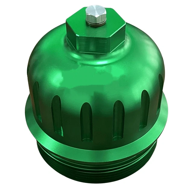 GREEN BILLET FUEL Filter Housing For GM Duramax Diesel 2017-2024 GM 6 ...
