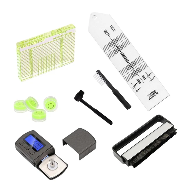 Vinyl Pickup Calibration Professional Azimuth Ruler Alignment Protractor Set 37 71 Picclick Au