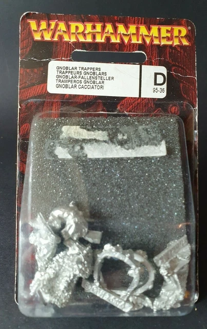 GNOBLAR TRAPPERS - Ogre Kingdoms / Ogor Mawtribes - Warhammer Fantasy ...